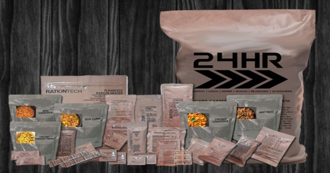 24-Hour Ration Packs – South African Military Surplus