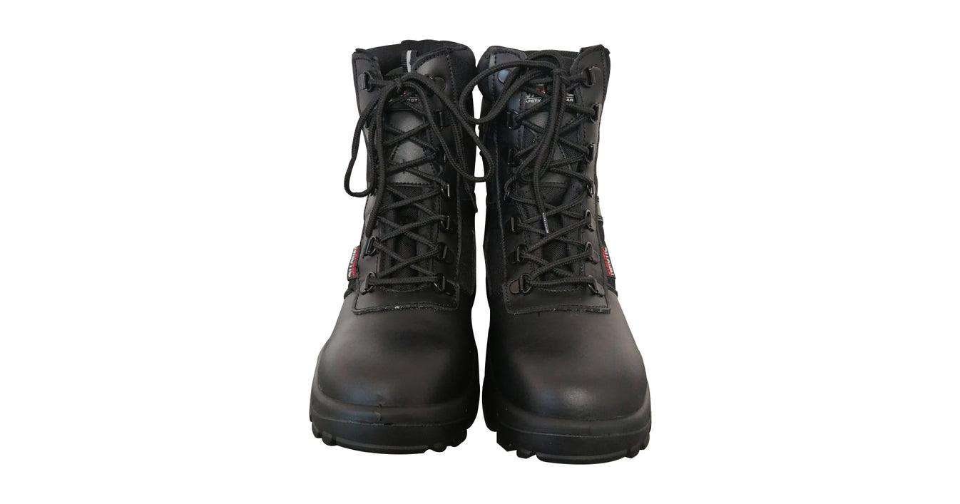 Black Nautic 365 NATO Safety Boots – South African Military Surplus