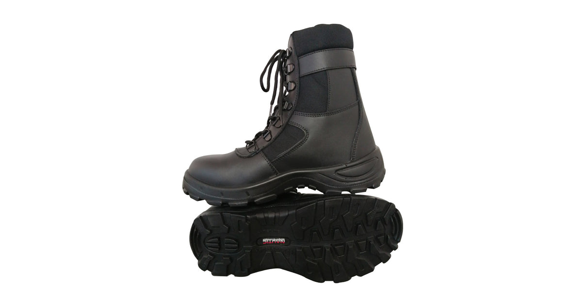 Black Nautic 365 NATO Safety Boots – South African Military Surplus