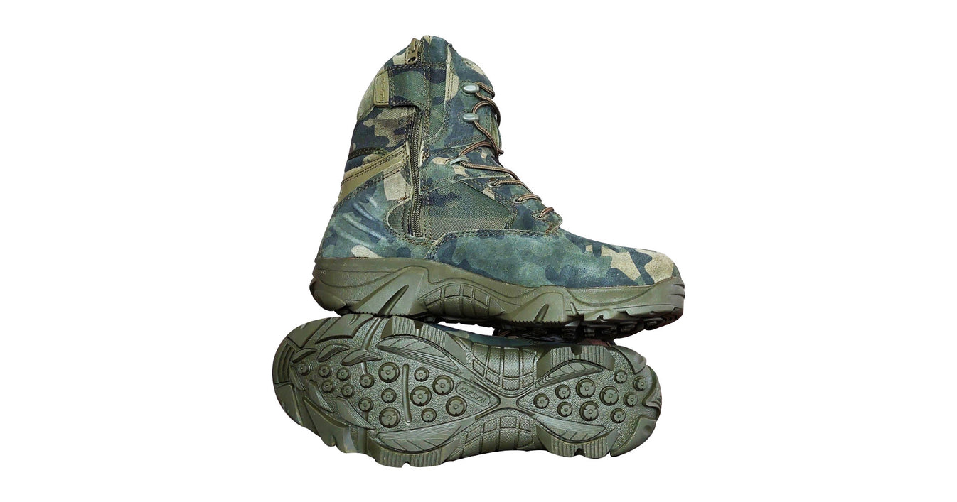 Camo Delta Boots – South African Military Surplus