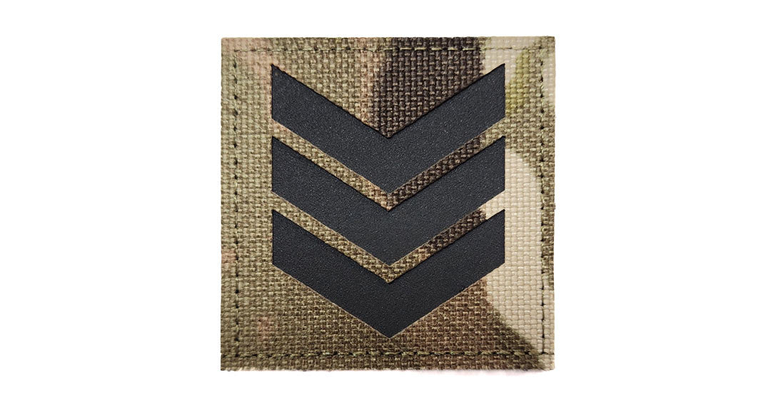 Sergeant Rank Patch Multicam – South African Military Surplus
