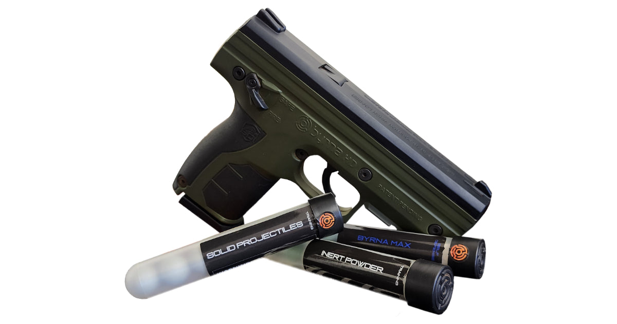 Byrna Non-Lethal Full Kit Black – South African Military Surplus