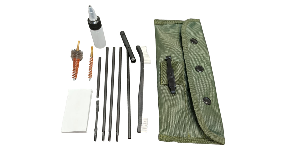 Rifle Cleaning Kit With Pouch – South African Military Surplus